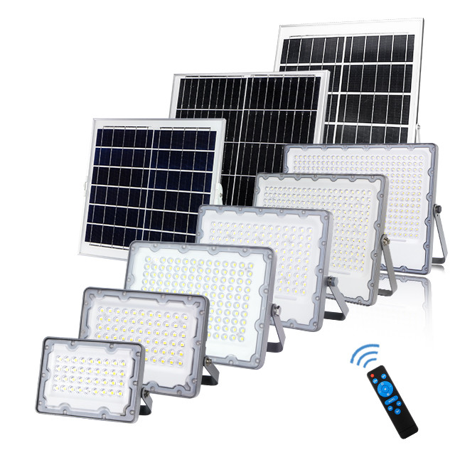 100w High Powered LED Solar Flood Lights With Motion Sensor Outdoor ...