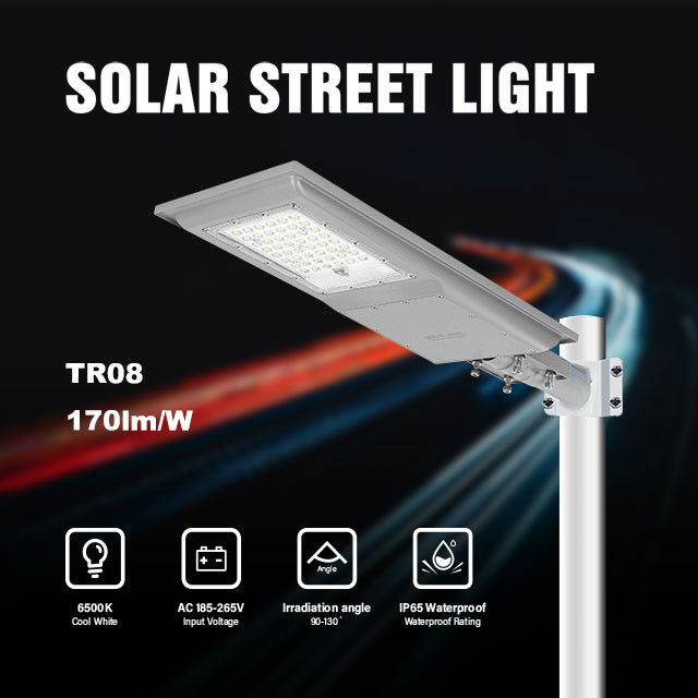 Aluminum High Power Solar Street Light Motion Sensor DC 100 W 200 W 300 ...