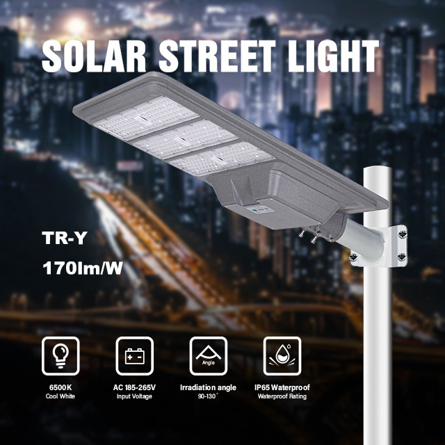 Bridgelux Lithium Solar Street Light All In One Outdoor 500w 1000w ...
