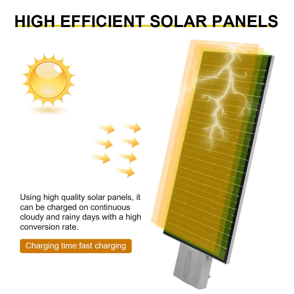 Aluminium Integrated All In One Solar LED Street Light Motion Sensor ...