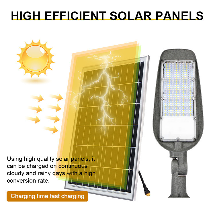 All In Two LED Solar Power Street Lights With Battery 300w 500w 1000w ...