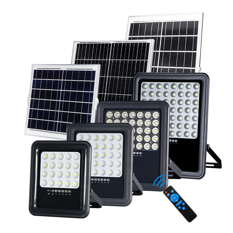 100 W 150 W 200 W LED Solar Outdoor Flood Lights Ground Mounted ...