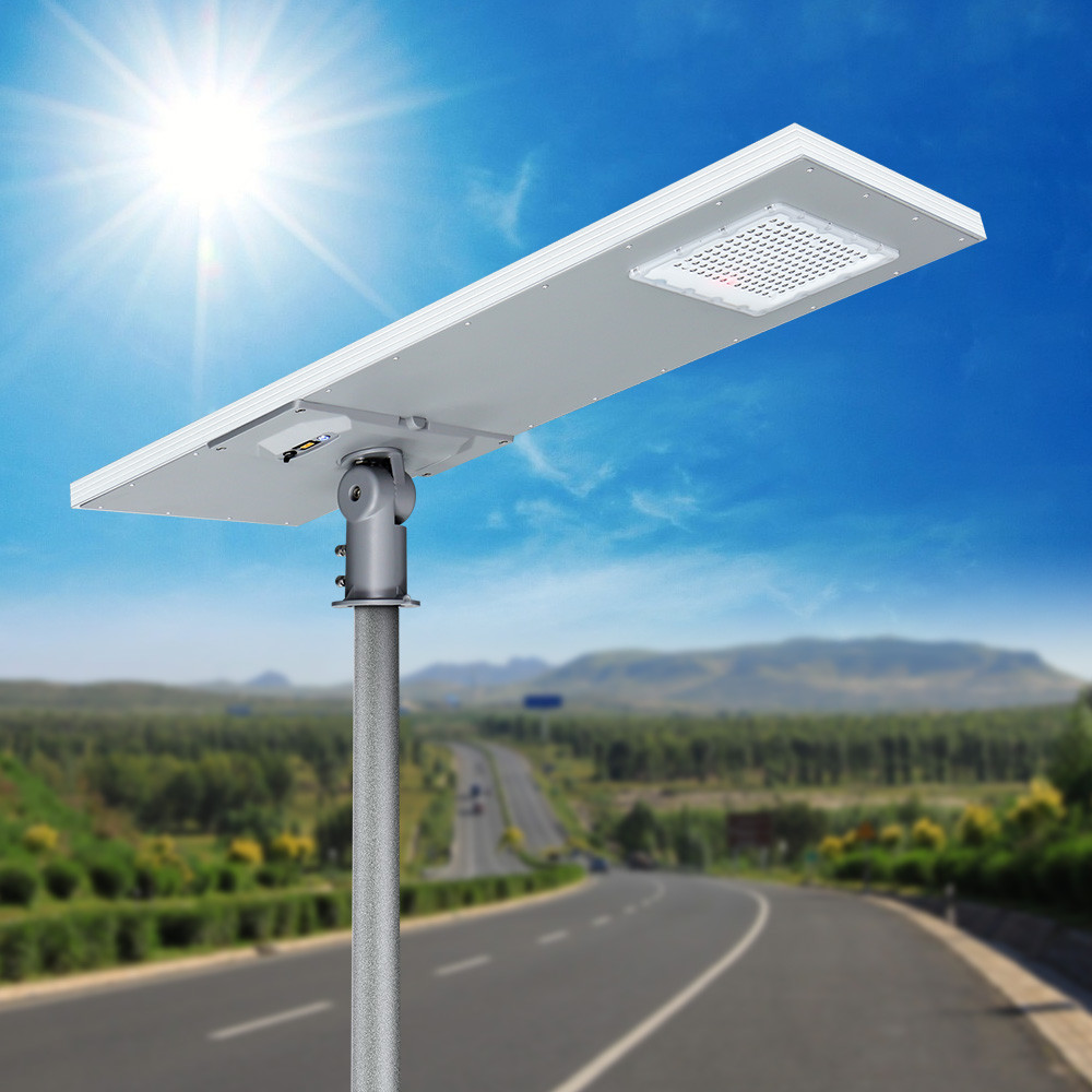 Photovoltaic Pole Mounted 3000k 30w 60w 100w LED High Power Solar ...