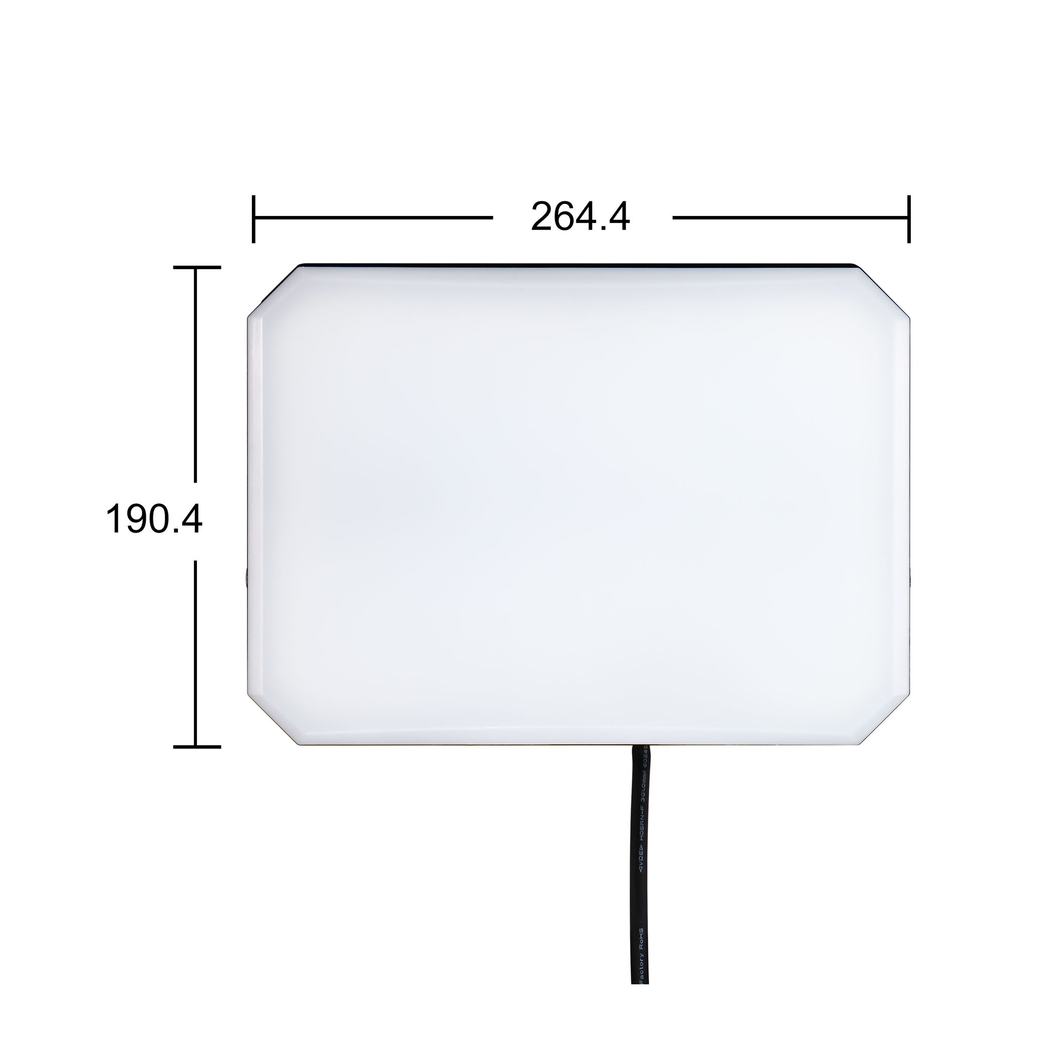 Anti Glare Shade Cooling IP66 Outdoor LED Flood Lights 100Watt 5 Years ...