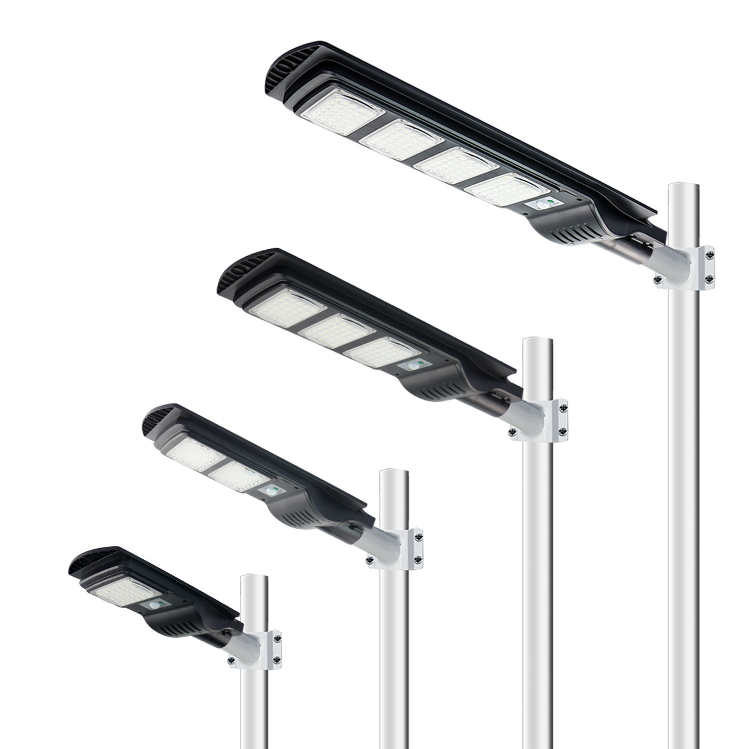 DC 6V Integrated Solar Street Light 90w 15300 Lumens Smd Beads 5V 12W ...