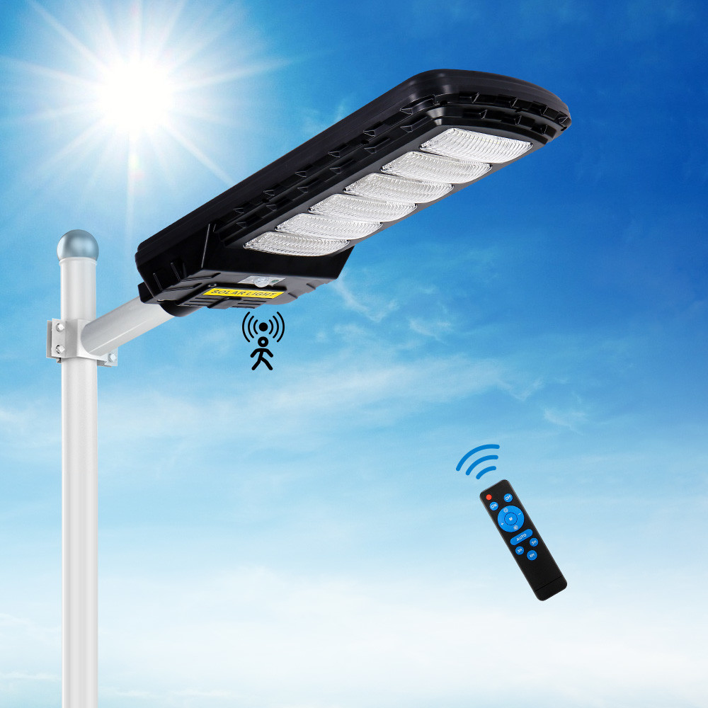 Motion Sensor All In One Solar LED Street Light 50W 100W 200W IP65 ...