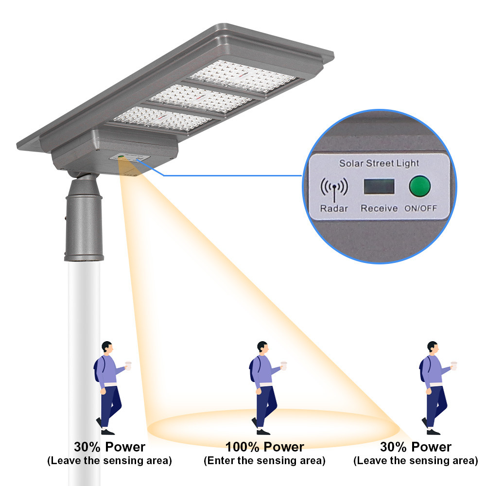 Remote Control Integrated Outdoor LED Street Light 300watt 400watt ...
