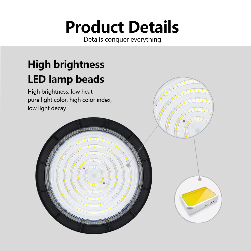 IP66 Isolated Warehouse Explosion Proof Ufo Led High Bay Light 50w 100w ...
