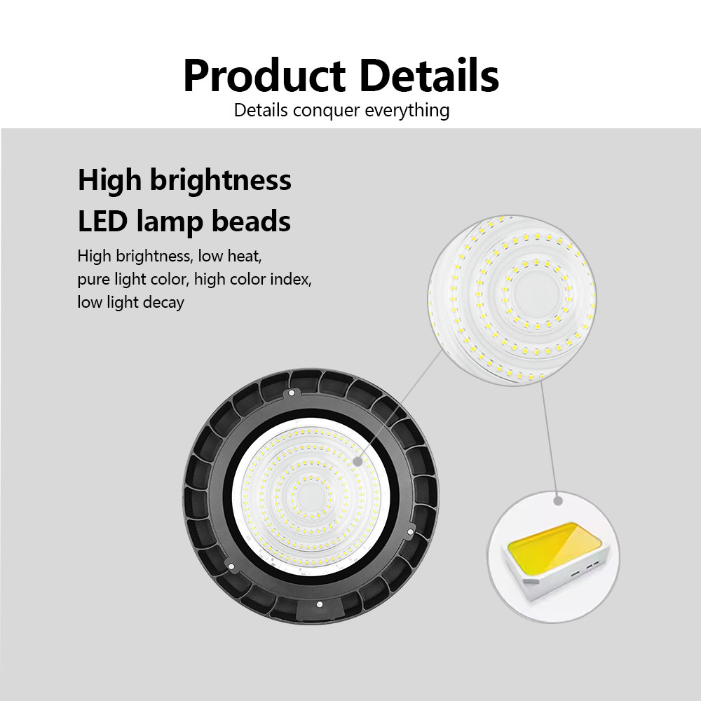 KCD Super Market High Lumen Engineering Industry Lighting IP65 100W ...