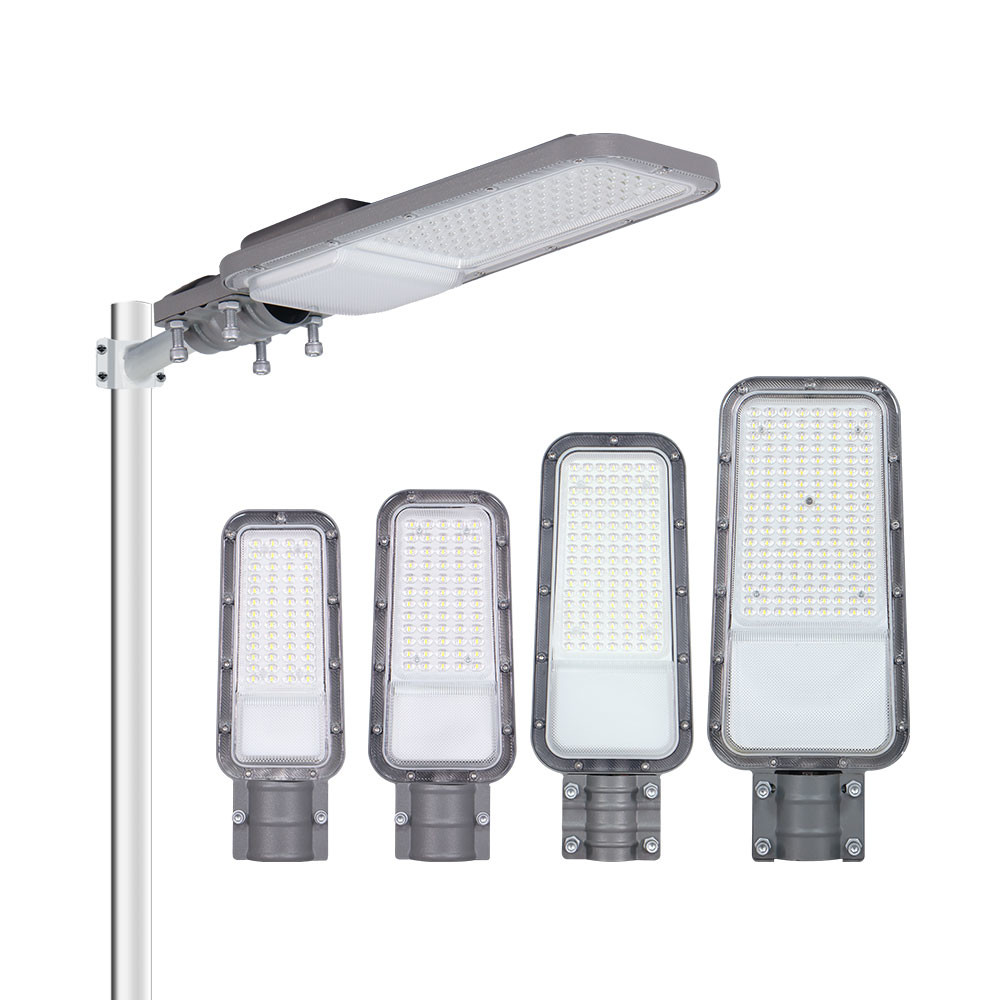 High-Brightness Mains-Powered LED Street Light, Aluminum Alloy Body ...