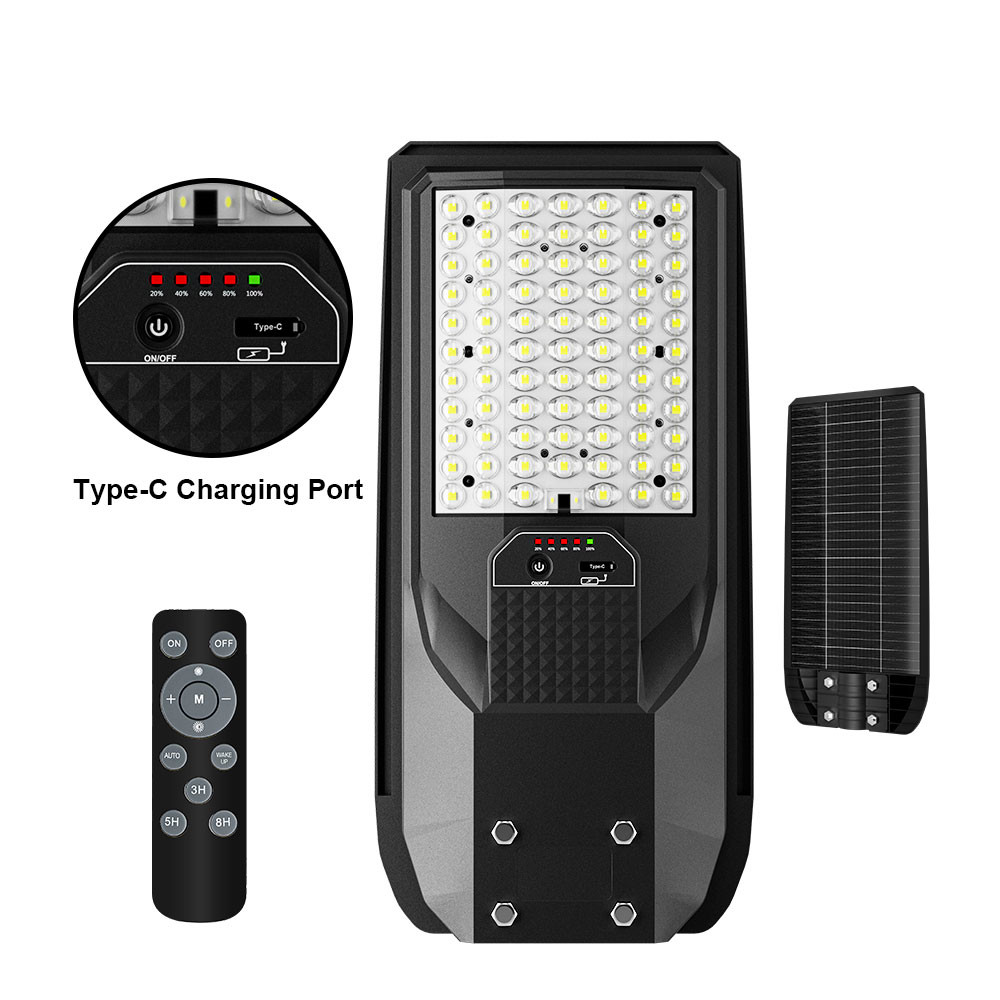 TR-CS High Lumen Brightness All In One Solar LED Street Light with Type ...