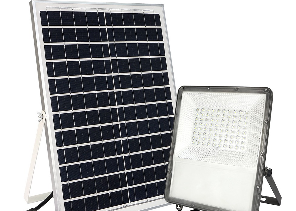 IP65 Die Cast Aluminum Housing 30W Solar Flood Light grade A+ solar ...