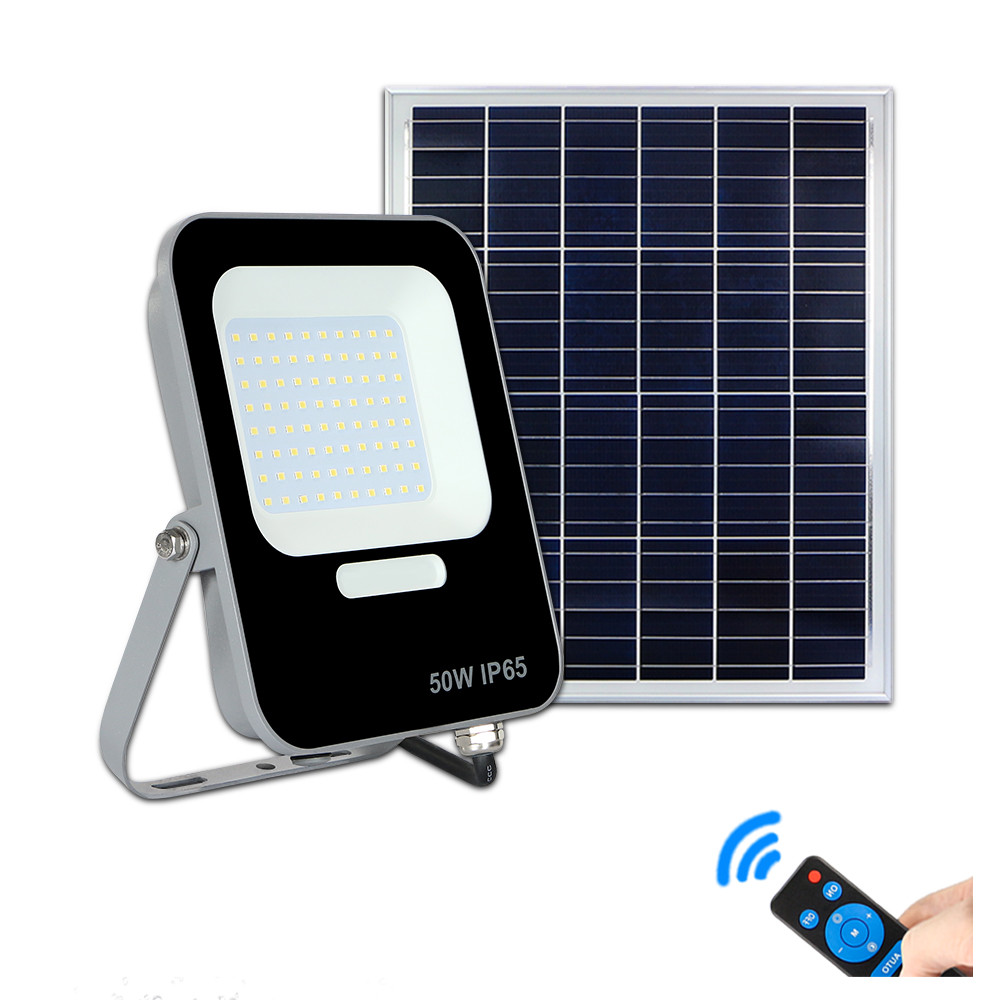 20W 150W 200W IP66 Energy Saving Solar Powered Flood Lights waterproof ...
