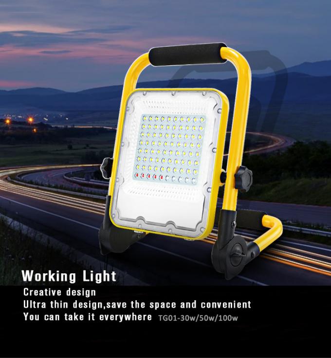 50w Portable LED Work Light Adjustable 2000 Lumen LED Work Lamp